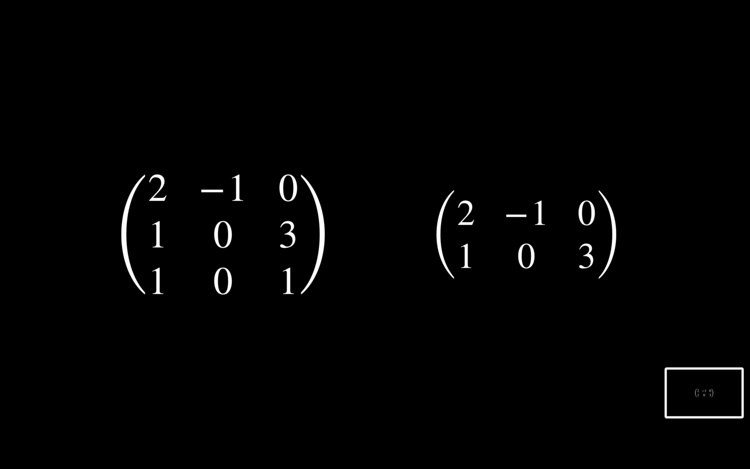 Dimensión De Una Matriz 3 Ejemplos